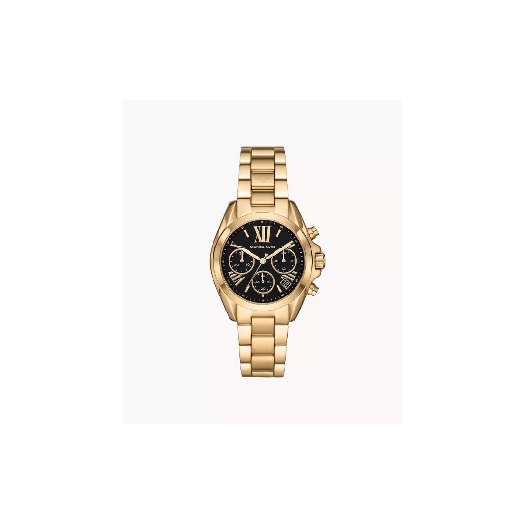 Michael Kors MK6959 Bradshaw Chronograph Gold-Tone Stainless Steel ...