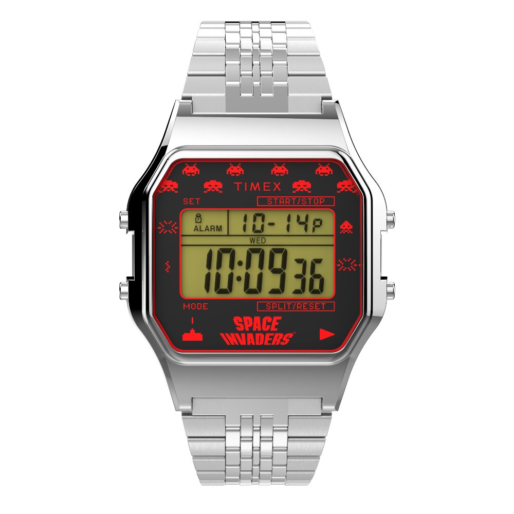 Timex T80 x Space Invaders Watch TW2V30000 - tdccorp