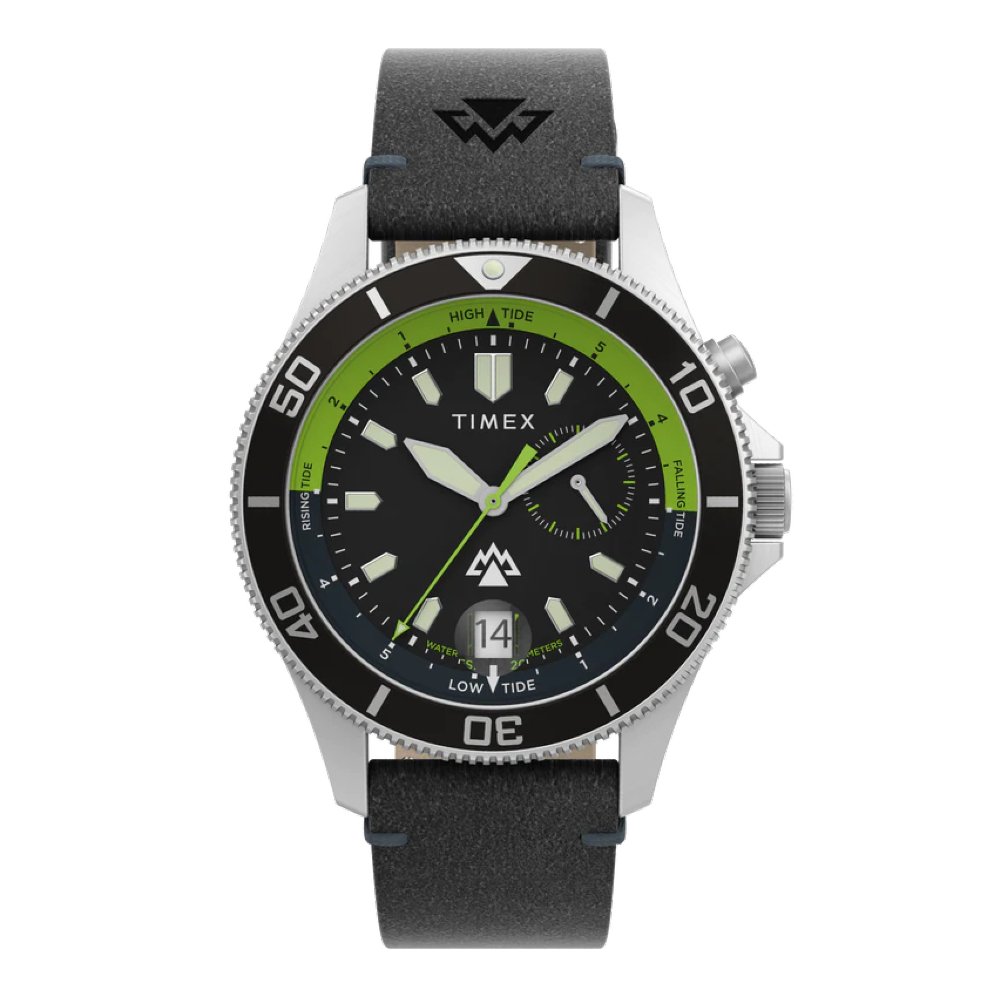 TIMEX TW2W21900 Expedition North Slack Tide นาฬิกาข้อมือผู้ชาย สายหนัง ...