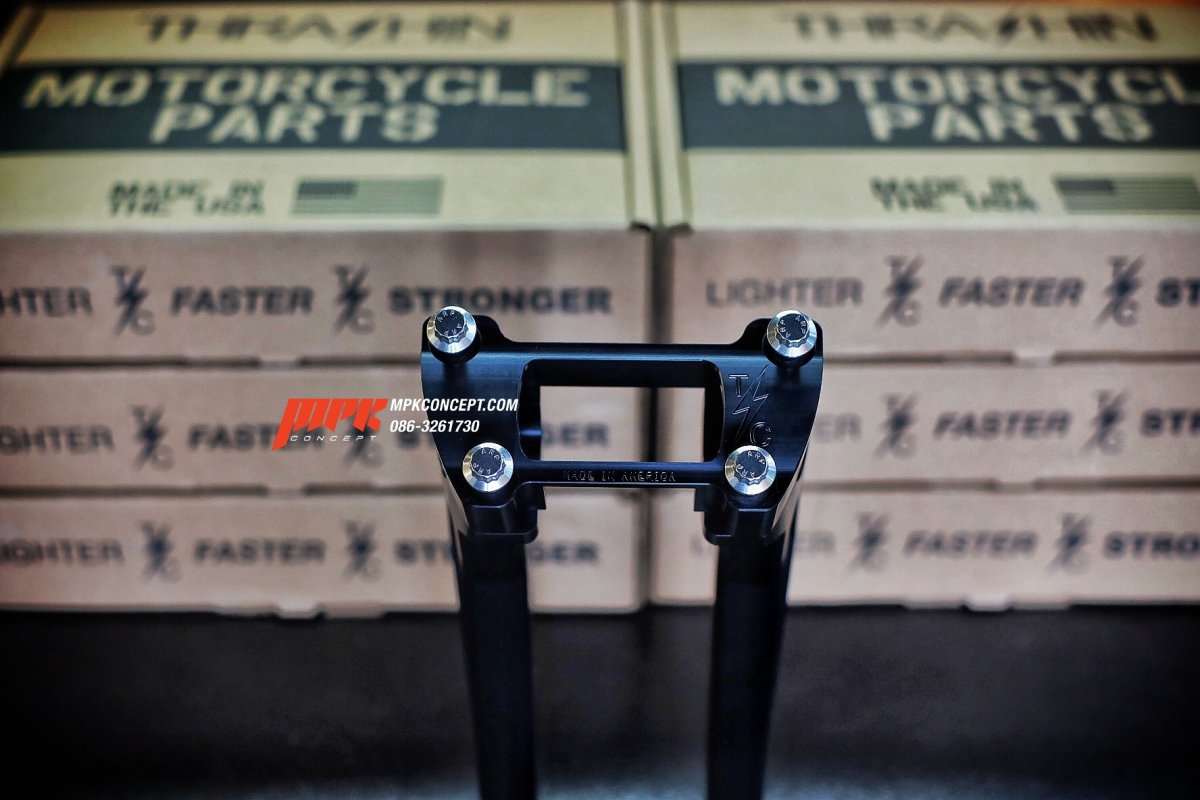 THRASHIN SUPPLY CO. Risers-Pull Back 9-1/2" Guage Cutout-Black ตุ๊กตา ...