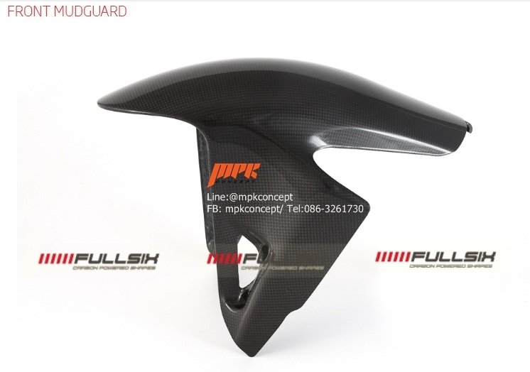 FULLSIX FRONT MUDGUARD DUCATI PANIGALE V4 V4S V2/ STREETFIGHTER V4 V4S
