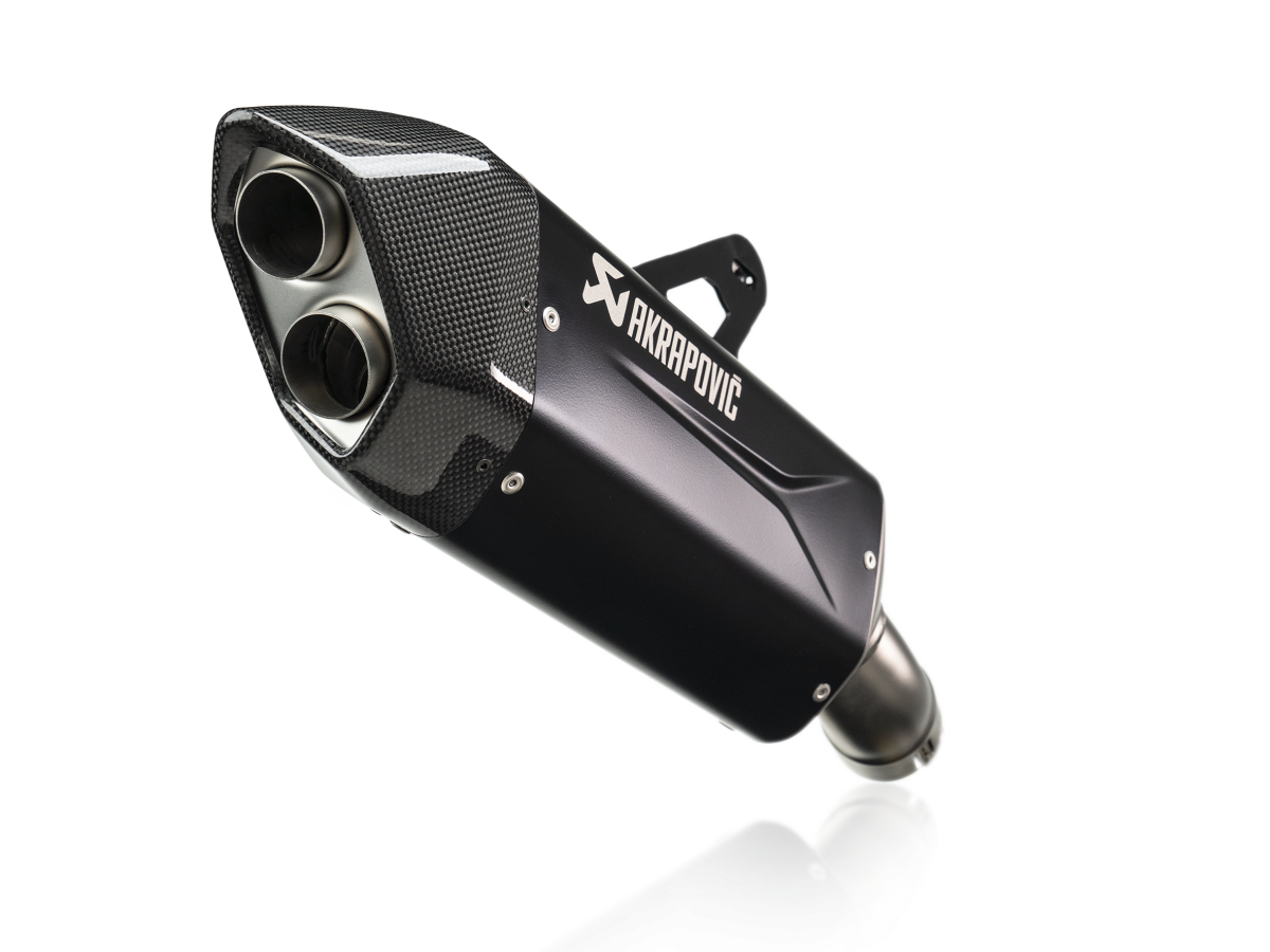 AKRAPOVIC BLACK SLIP ON TITANIUM BMW R1300 GS / ADVENTURE