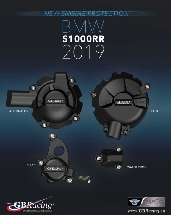 GB RACING ENGINE GUARD SET-BMW S1000RR 2019-2021