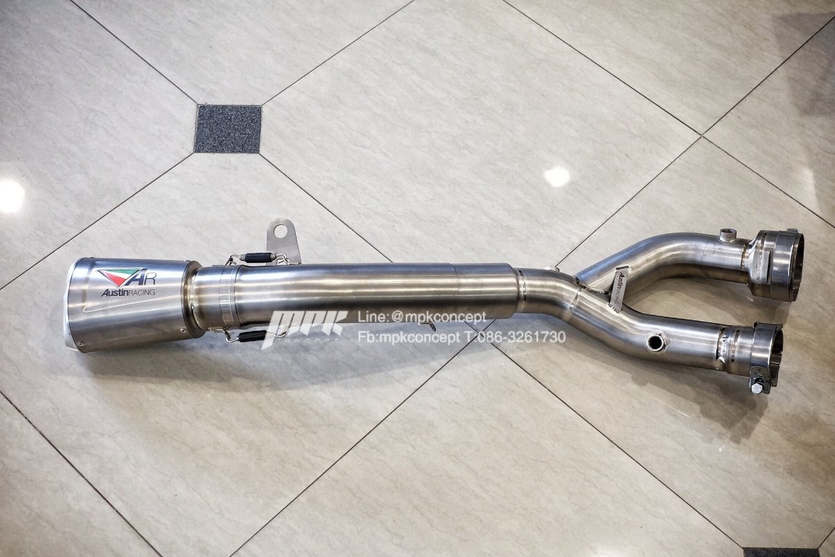 AUSTIN RACING DECAT V3 150MM TITANIUM BMW S1000RR 2019+