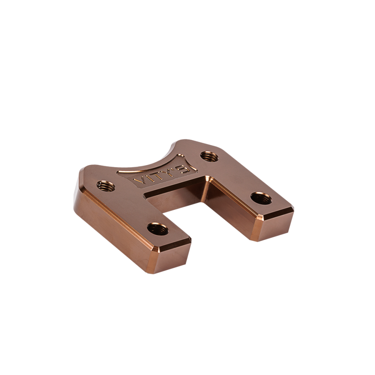 ใหม่! VITYS DESIGN RISER PULL BACK BRACKET BRONZE ANODIZED FOR HARLEY ...