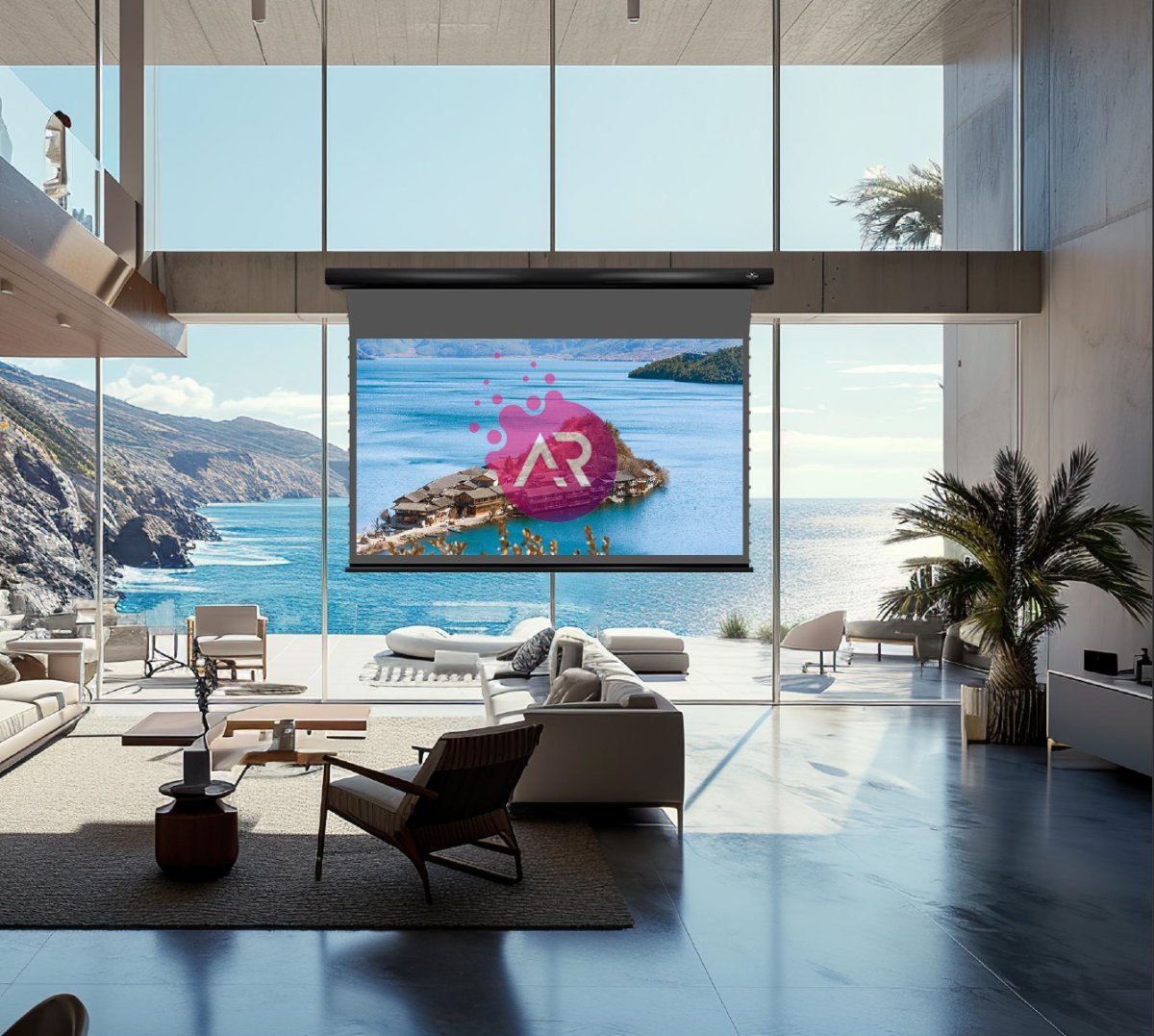 จอโปรเจคเตอร์: ประเภทและการใช้งาน | VIVIDSTORM และ AR Projector