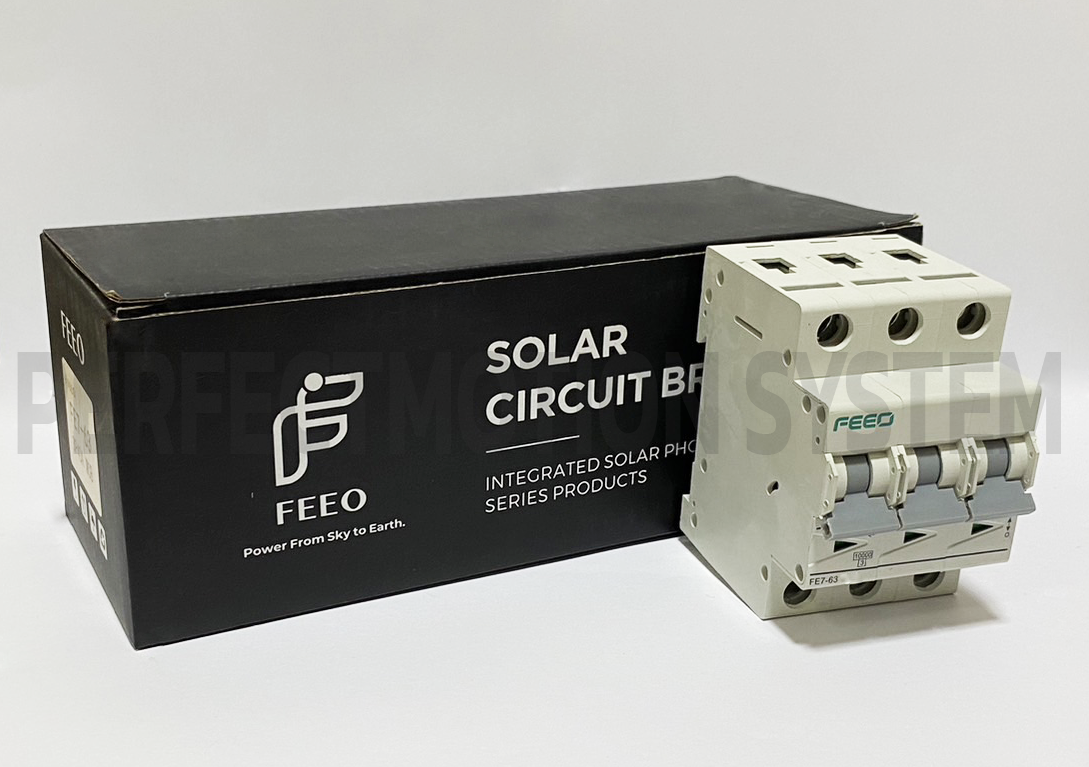AC Breaker 3P 50A 400VAC MCB ( FE7-63 ) | เบรกเกอร์