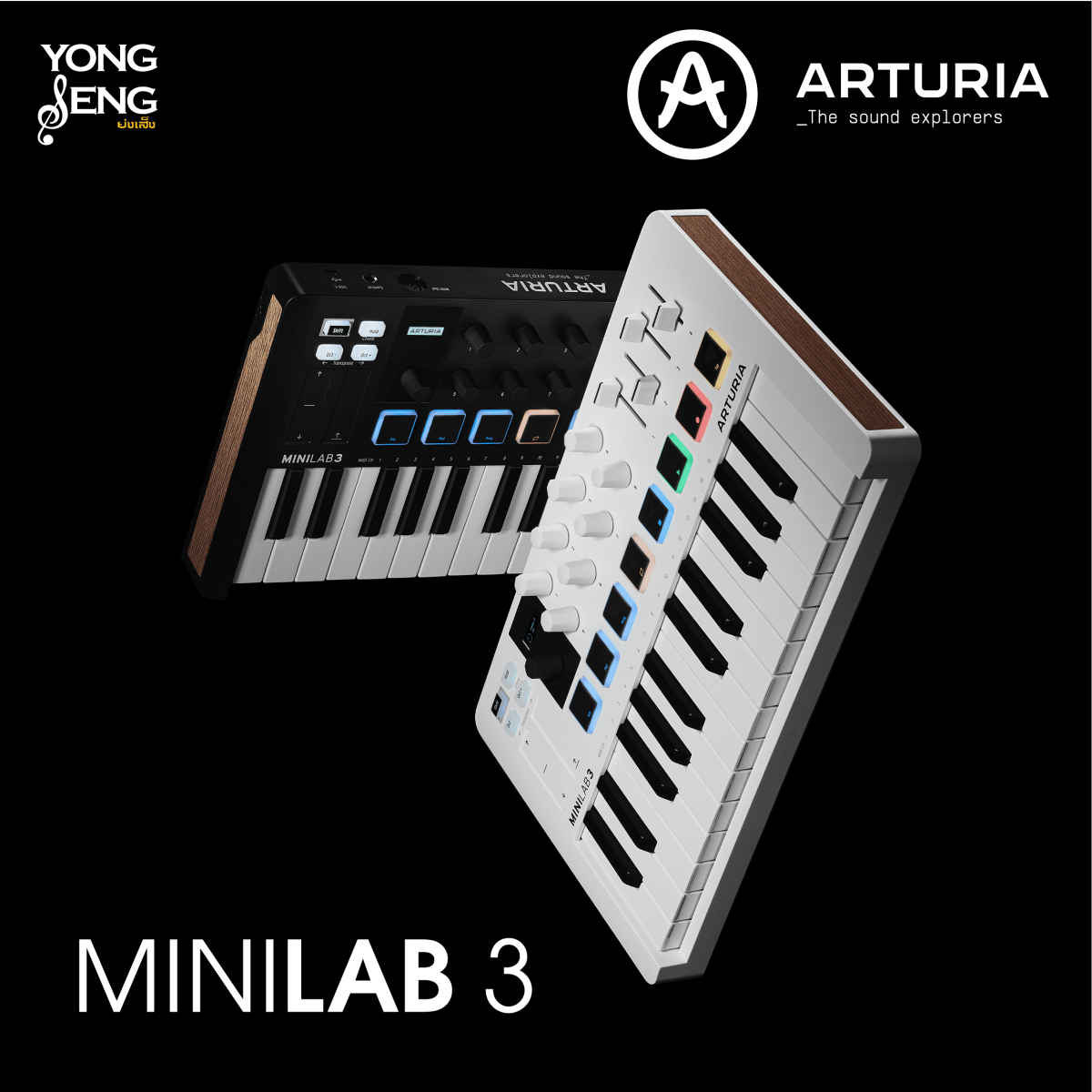 Arturia MiniLab Mk III ( Universal music-making controller ...