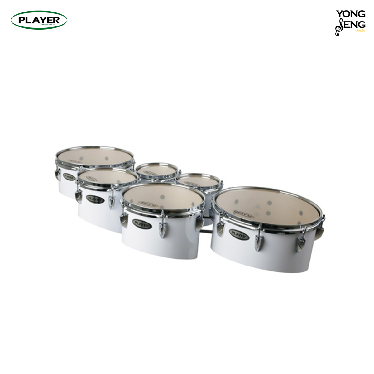 Tom Marching Drums รุ่น PQAZ-06 Player - yongsengmusical