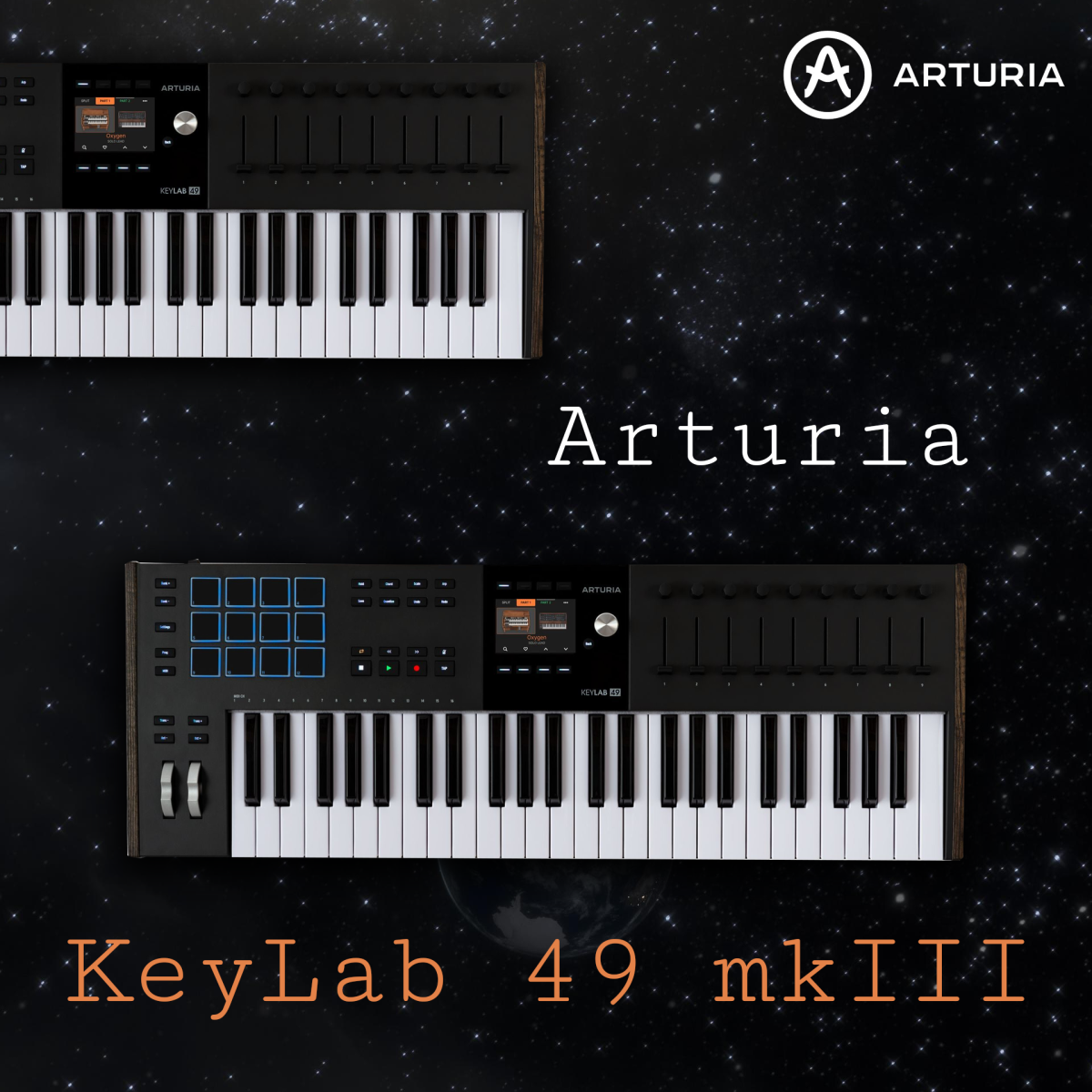 Arturia KeyLab 49 mk3 Universal MIDI controller - yongsengmusical
