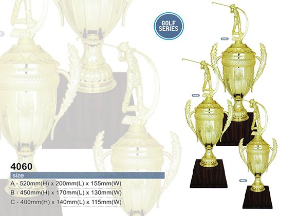 ถ้วยรางพลาสติ รหัส 4060 - crystalcrowntrophy