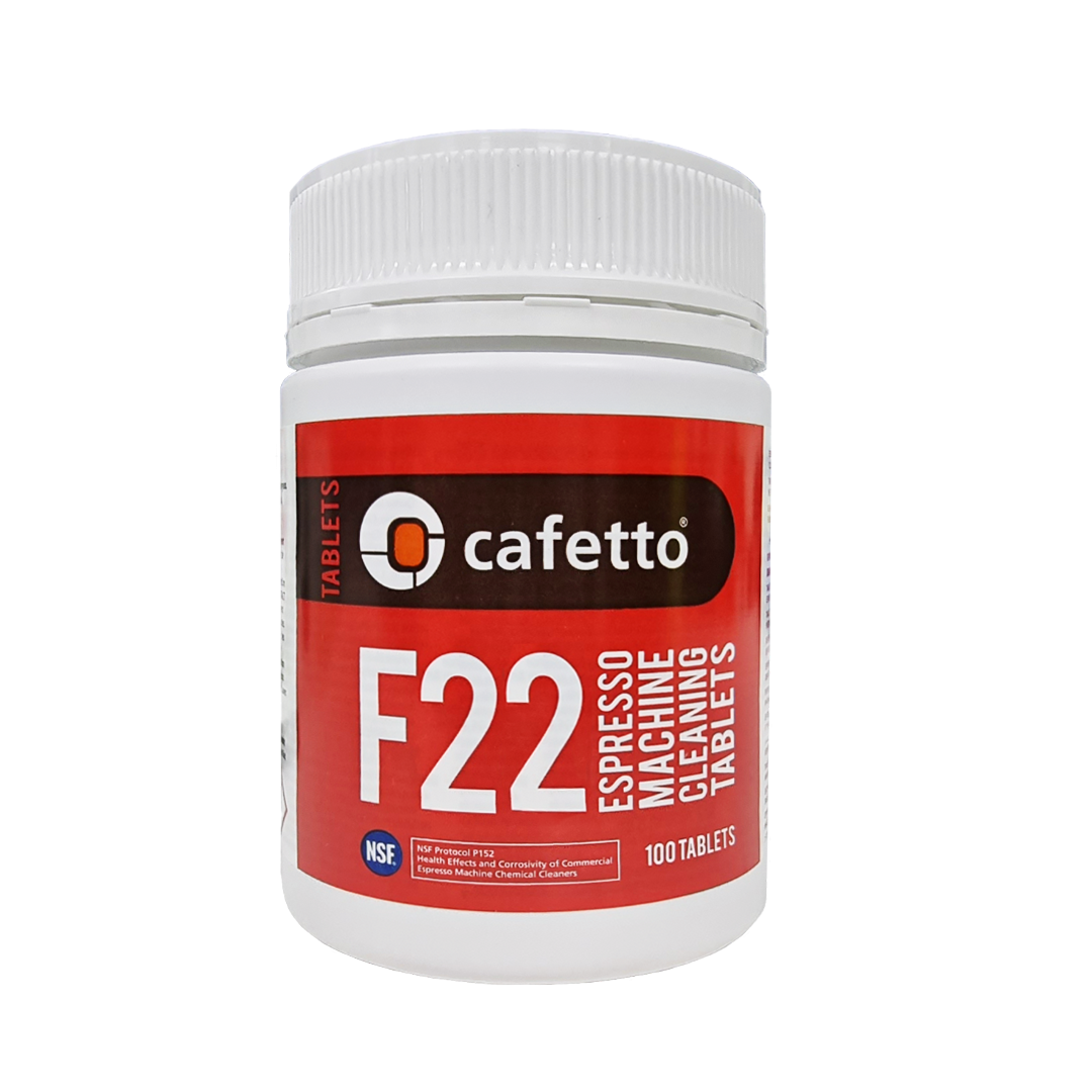 เม็ดทำความสะอาดเครื่องชงกาแฟ - Cafetto F22 Tablets