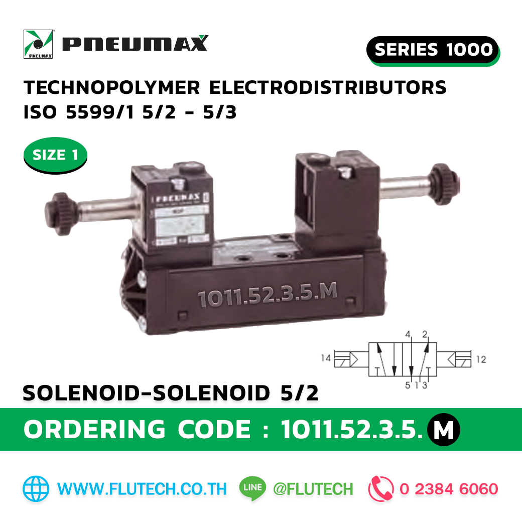 Electrodistributors ISO 5599/1