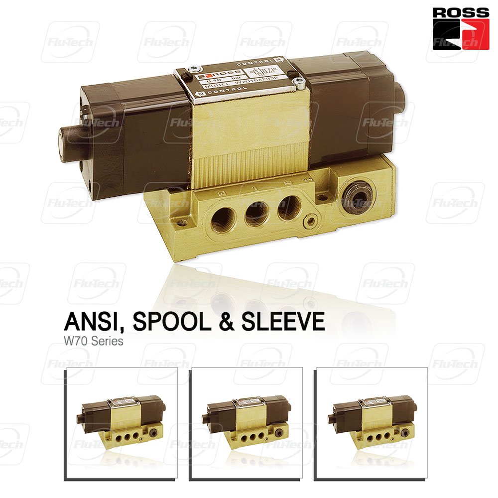จำหน่าย ROSS Controls® ANSI Spool & Sleeve Valves - W70 Series ราคาถูก ...