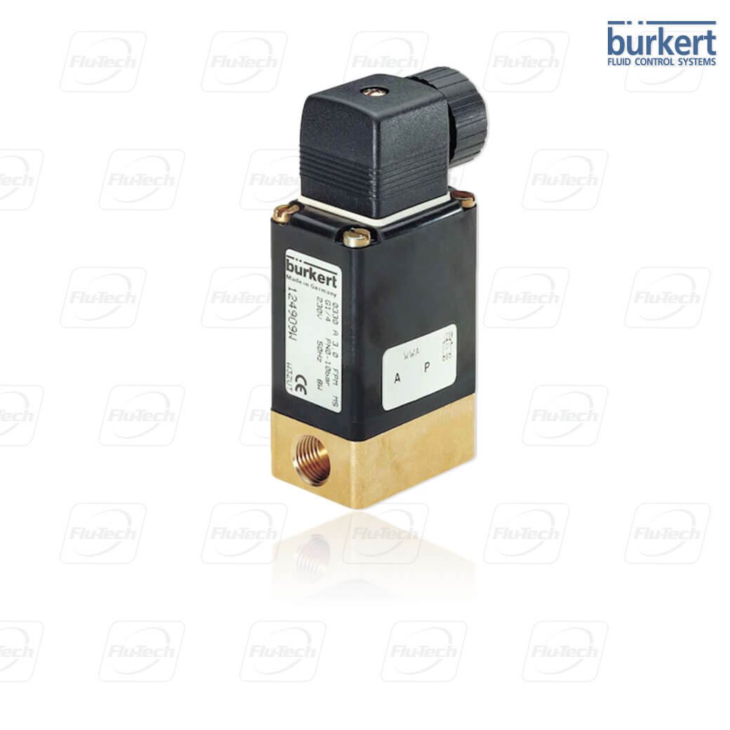 Burkert Type 0330 Media-Separated Solenoid Valve