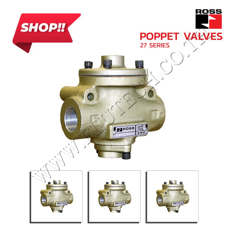 ROSS - Poppet Valves with & w/o Control Options - 27 Series