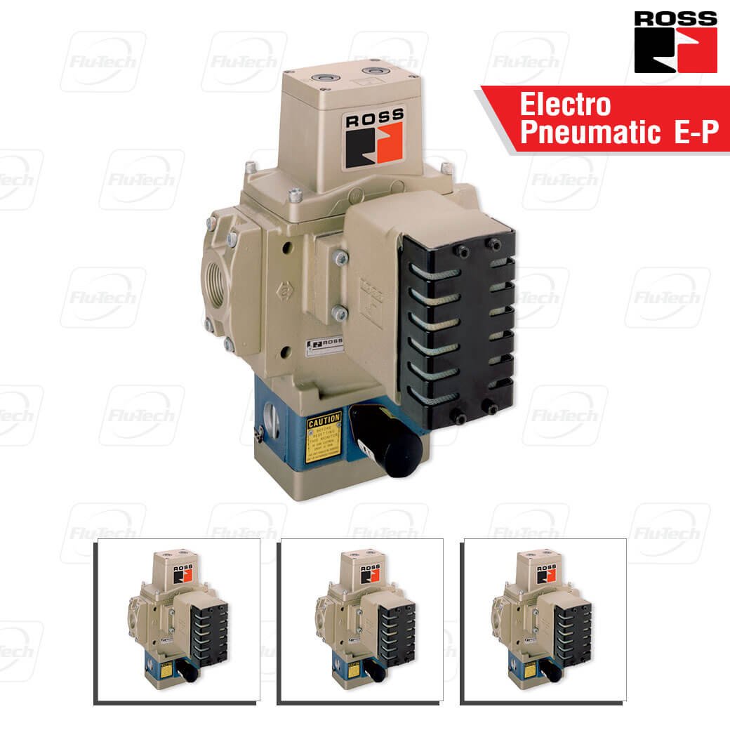 ROSS Double Valves with Electro-Pneumatic E-P Monitor