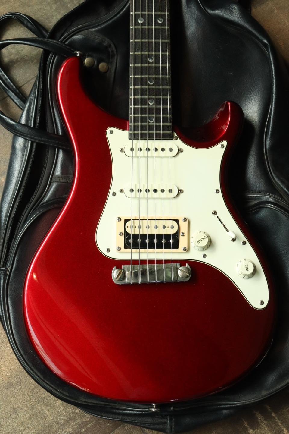PRS SE EG Metallic Red 2001 korea (3.0kg) - fusionmusic