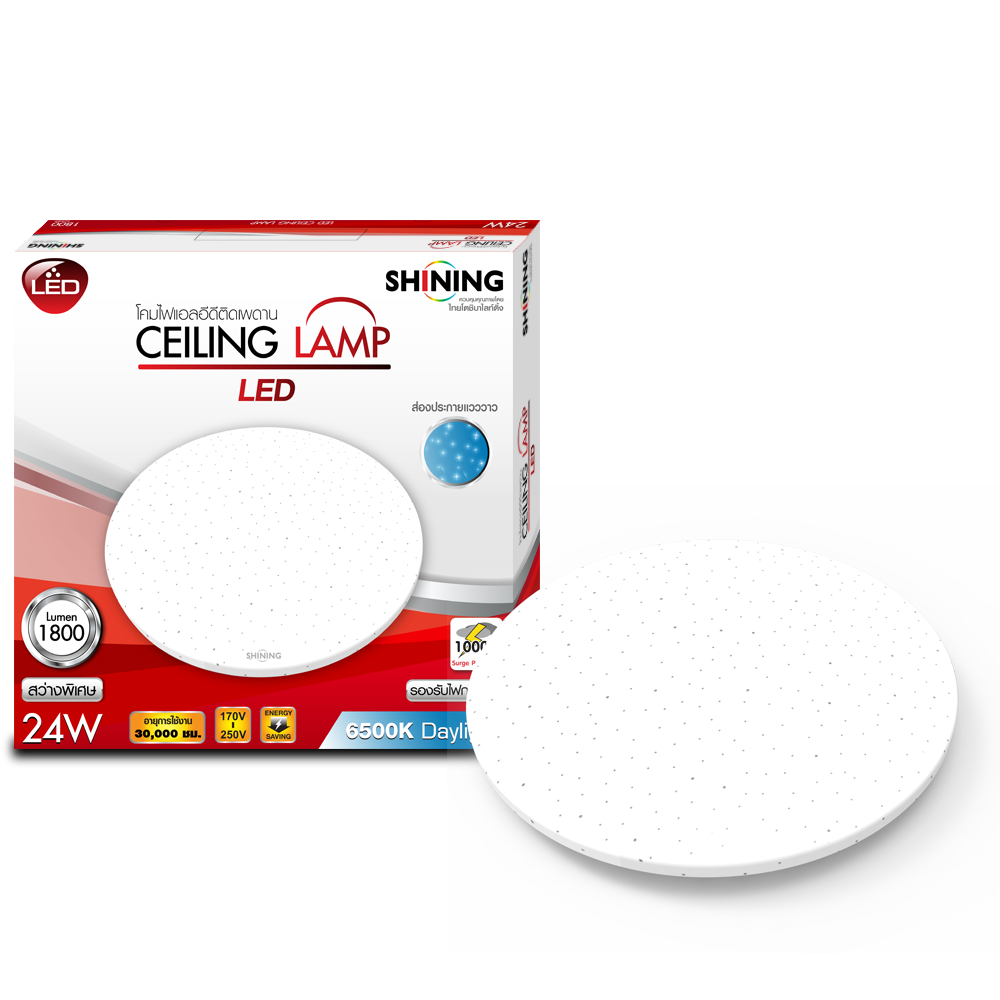 SHINING LED Ceiling Lamp 24W/36W