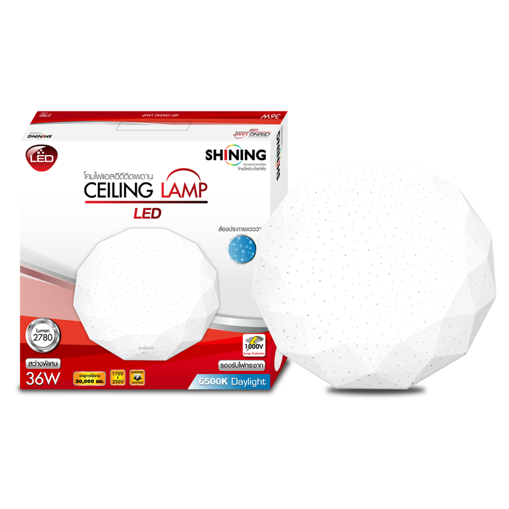 SHINING LED Ceiling Lamp 24W/36W