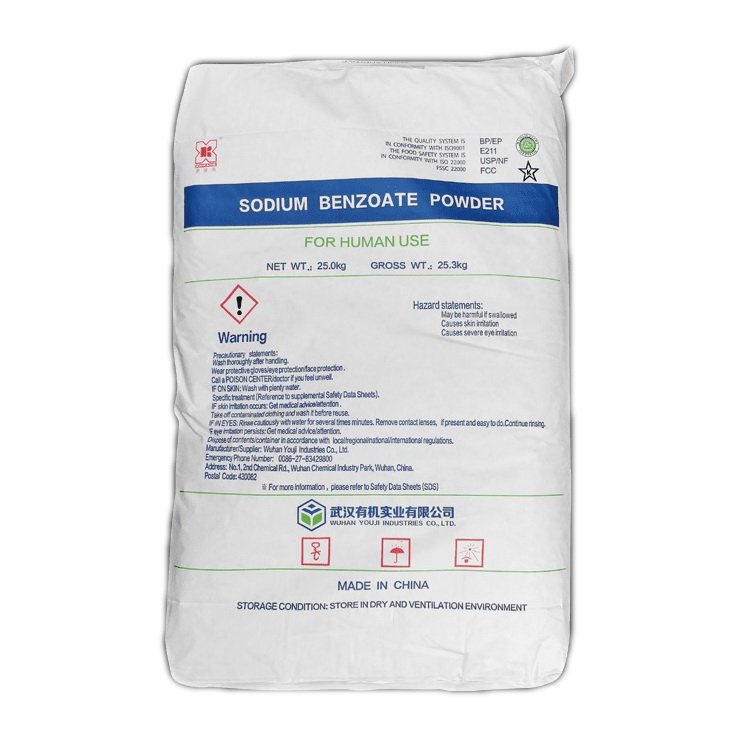 SODIUM BENZOATE 99% Powder BP/EP - cosmos-supply