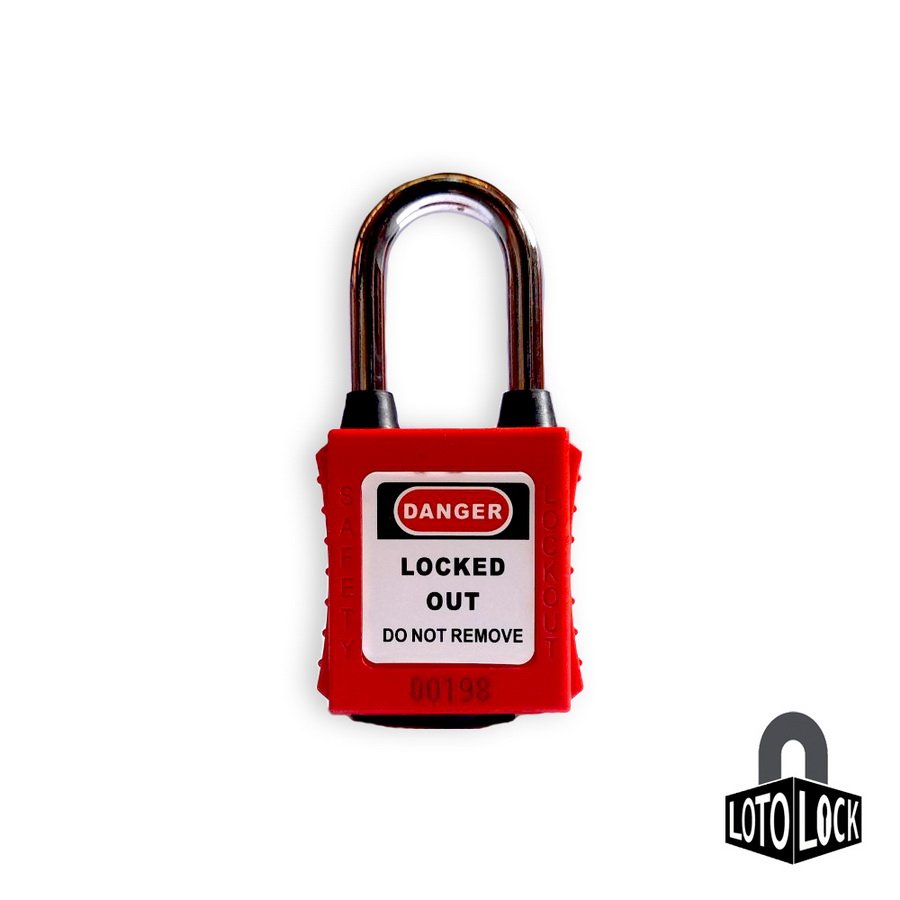 Padlock MK Master Key เซ็ท6ตัว Lockout Tagout LOTO LOCK®