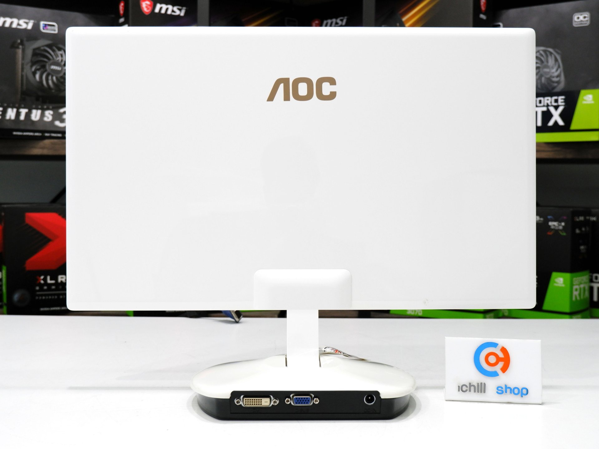 จอ (MONITOR) AOC E2043F 20 นิ้ว (WHITE) P11380