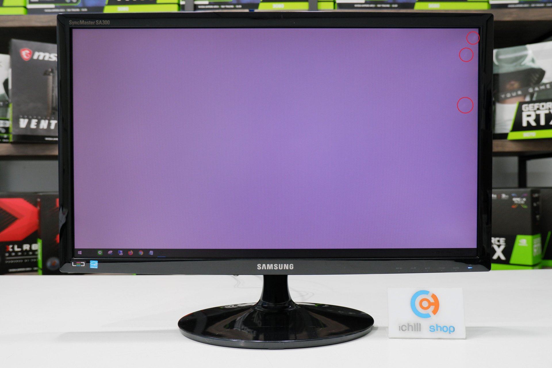 จอ (MONITOR) SAMSUNG S23A300B 23 นิ้ว NO BOX P11470 - ichillshop