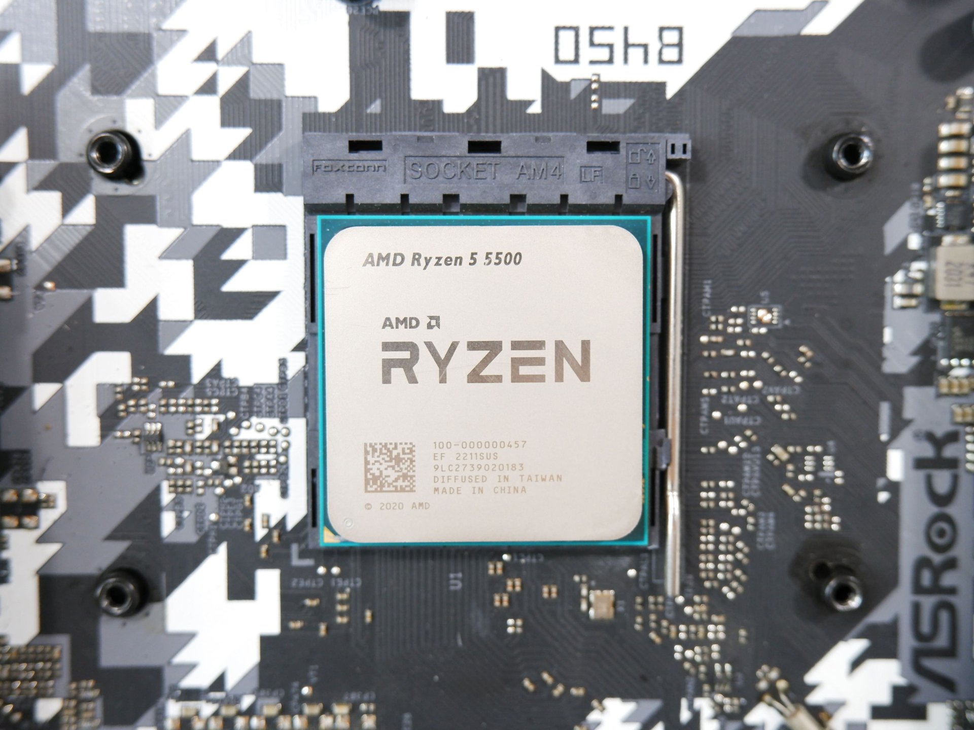 ชุดซีพียูพร้อมเมนบอร์ด CPU : AMD RYZEN 5 5500 + MB : ASROCK B450 STEEL ...