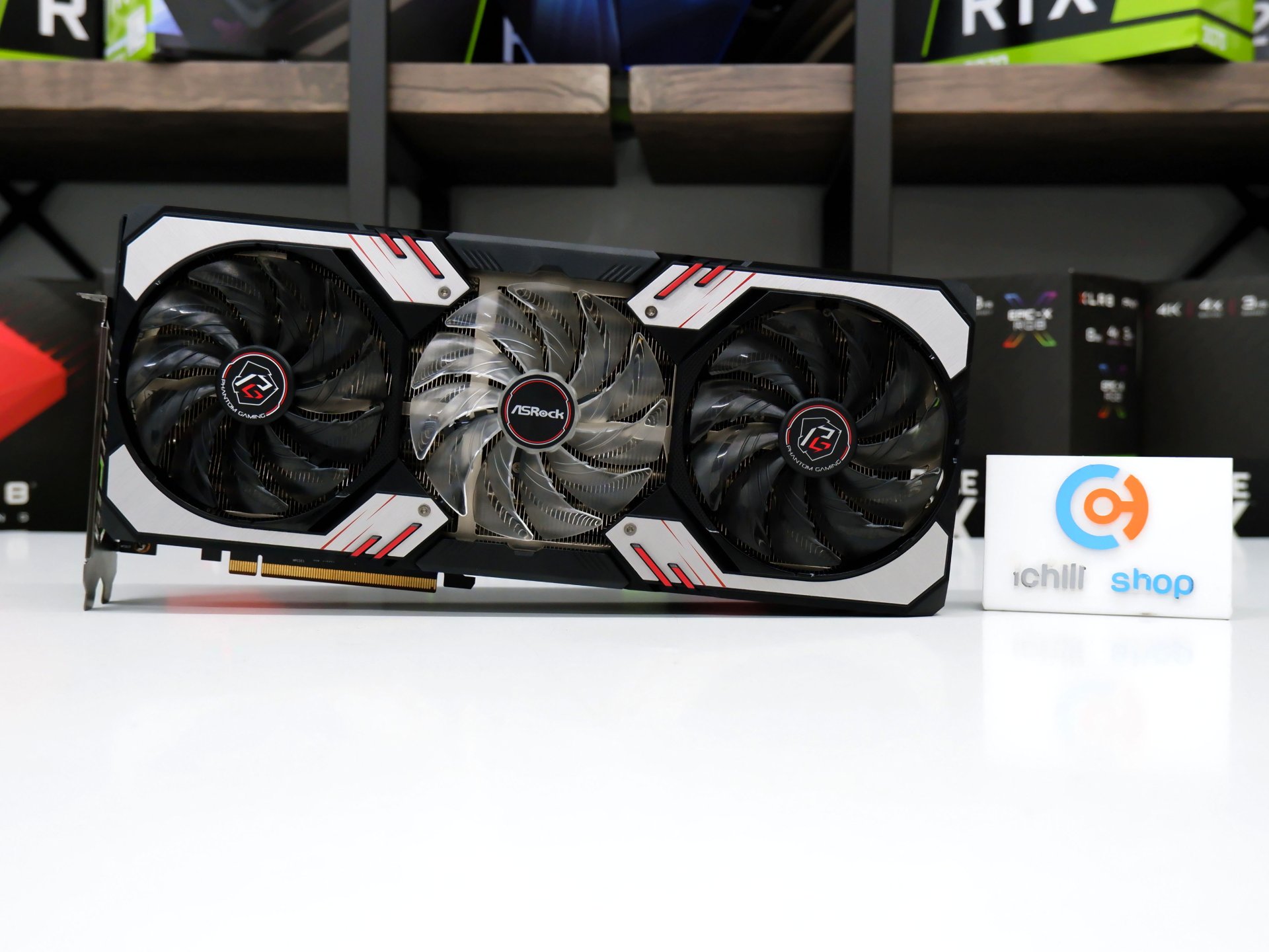 การ์ดจอ (VGA) ASROCK RX6800XT 16GB 3F PHANTOM GAMING D OC P12385