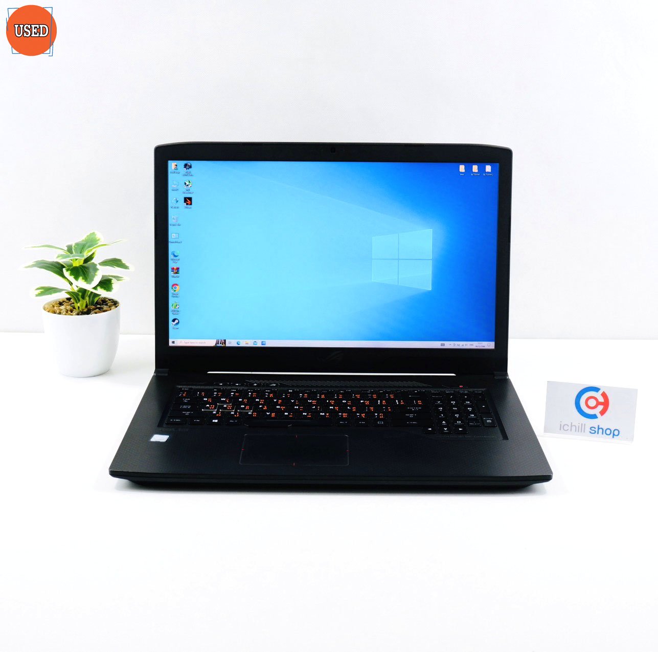 NOTEBOOK (โน๊ตบุ๊ค) ASUS ROG STRIX GL703V / I7-7700HQ / GEN 7 / จอ 17.3 ...