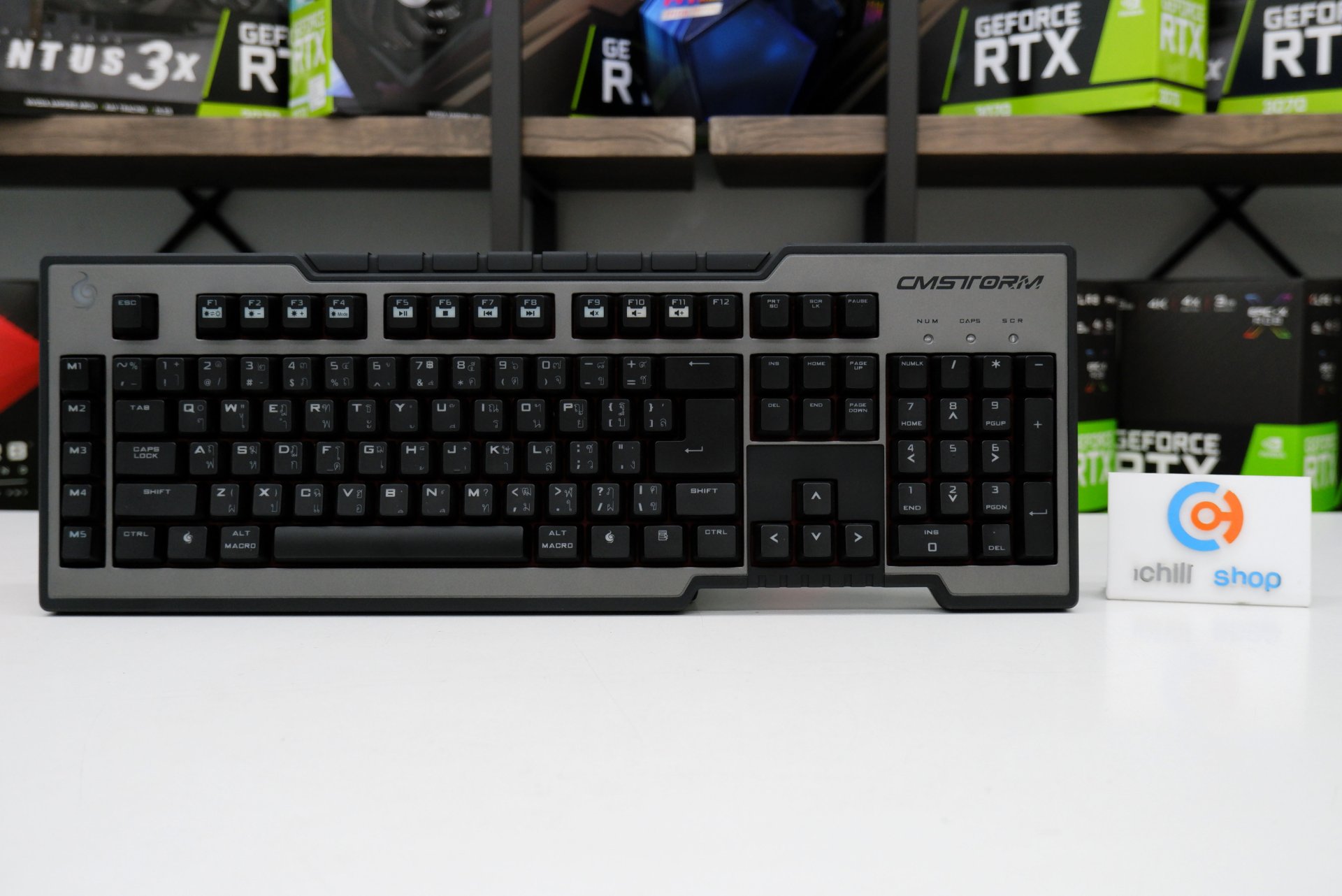 KEYBOARD (คีย์บอร์ด) COOLER MASTER CM STORM TRIGGER MECHANICAL GAMING ...