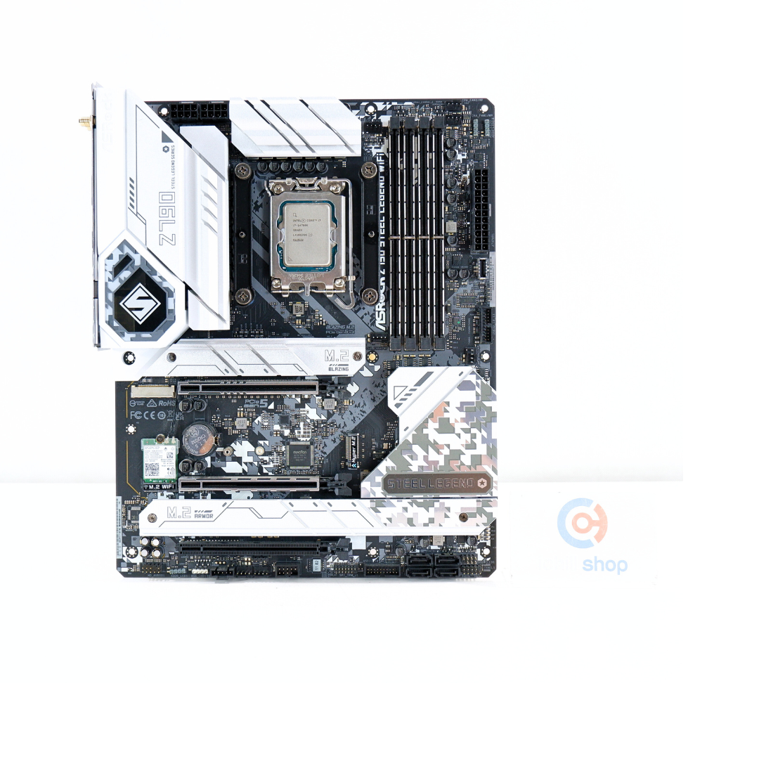 ชุดซีพียูเมนบอร์ดพร้อมชุดน้ำ CPU: I7-14700K+MB: ASROCK Z790 STEEL ...