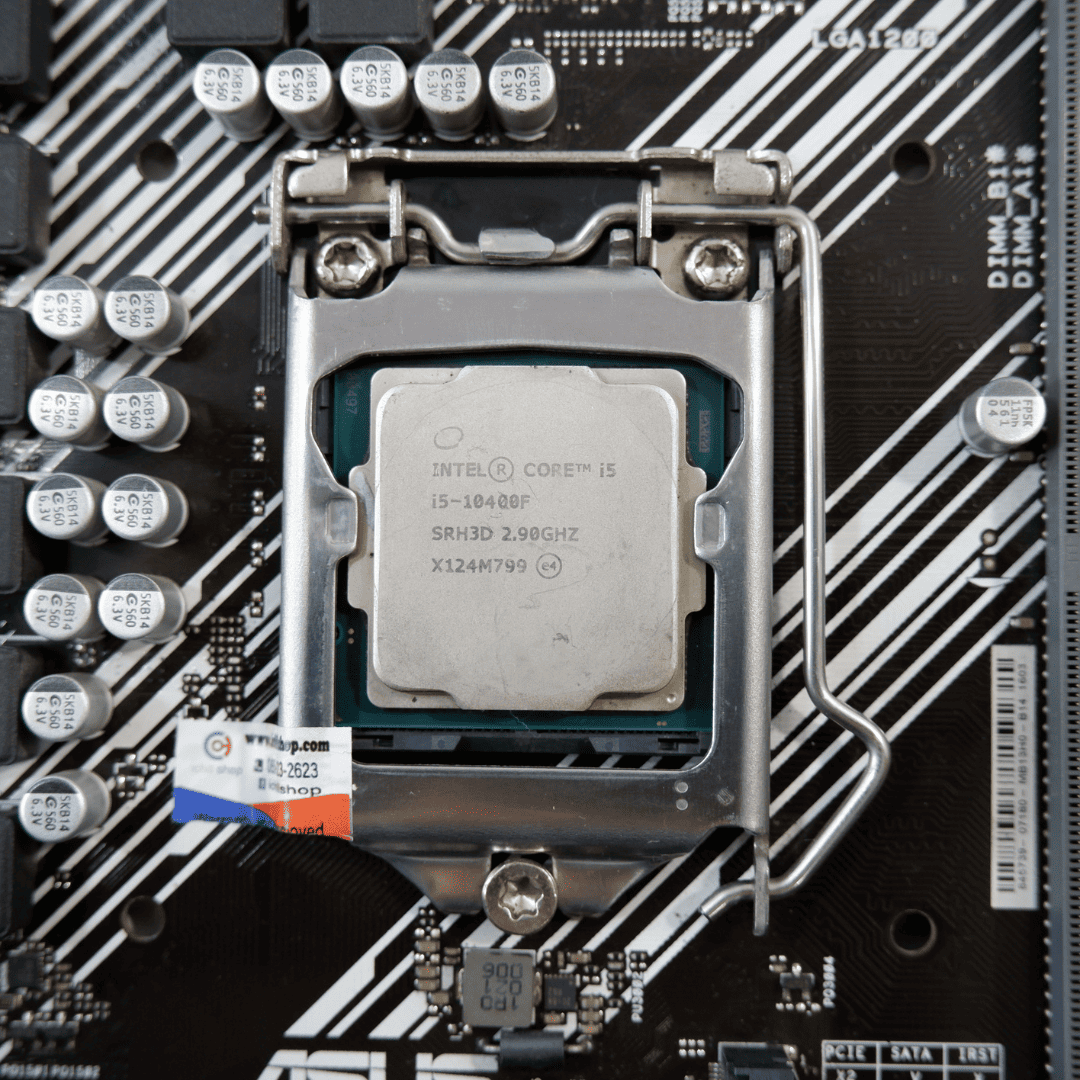 ชุดซีพียูพร้อมเมนบอร์ด CPU: INTEL CORE I5-10400F + MB: ASUS PRIME H410M ...