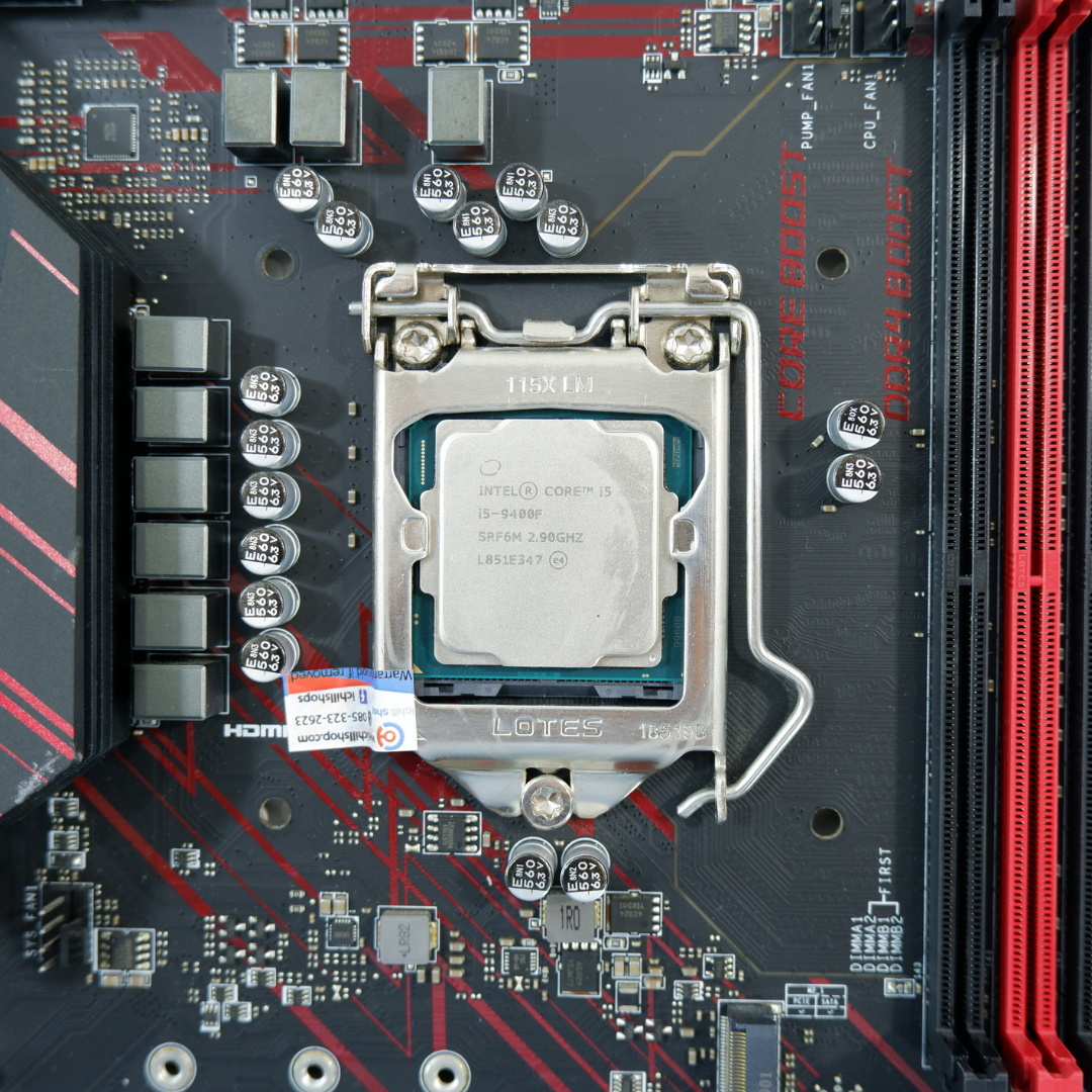 ชุดซีพียูพร้อมเมนบอร์ด CPU: INTEL CORE I5-9400F + MB: MSI MPG Z390 ...