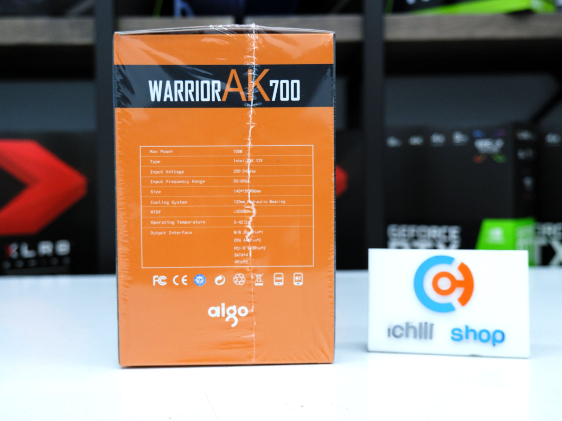 POWER SUPPLY (พาวเวอร์ซัพพลาย) DARKFLASH AIGO AK700 700W (ของใหม่ ...