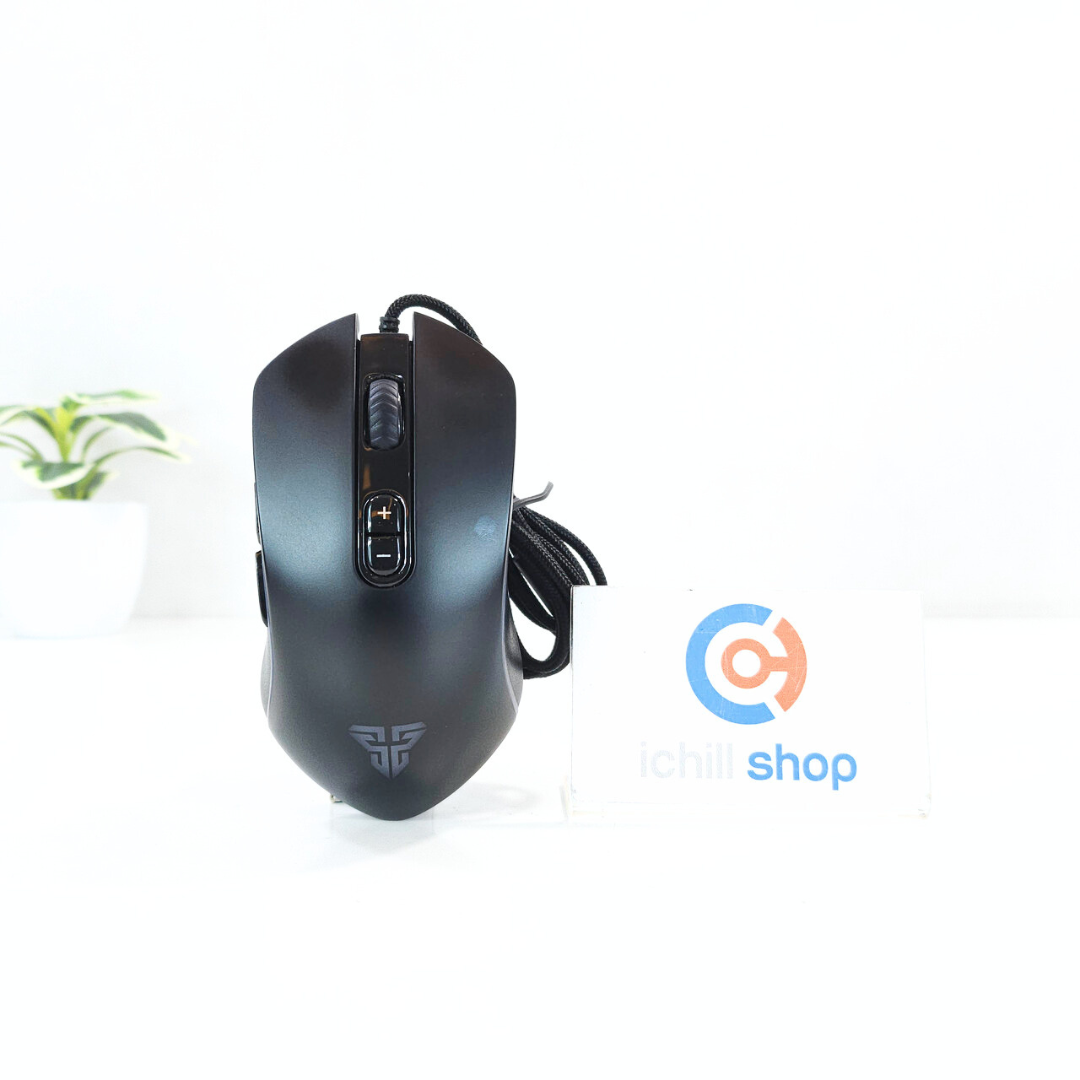 MOUSE (เมาส์) FANTECH THOR X9 MACRO RGB GAMING MOUSE (BLACK) P15694