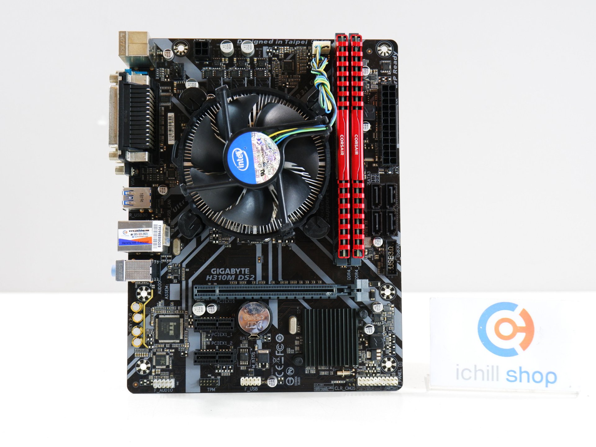 ชุดซีพียูเมนบอร์ดพร้อมแรม CPU : INTEL CORE I5-9400F+MB : GIGABYTE H310M ...