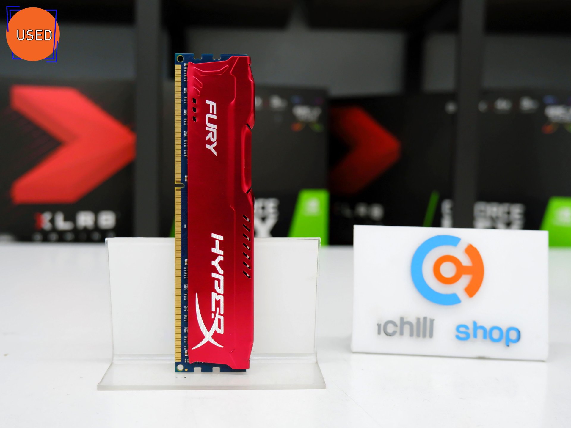 RAM (แรม) KINGSTON HYPER X FURY DDR3 8GB 1600MHZ NO BOX P12469 - ichillshop