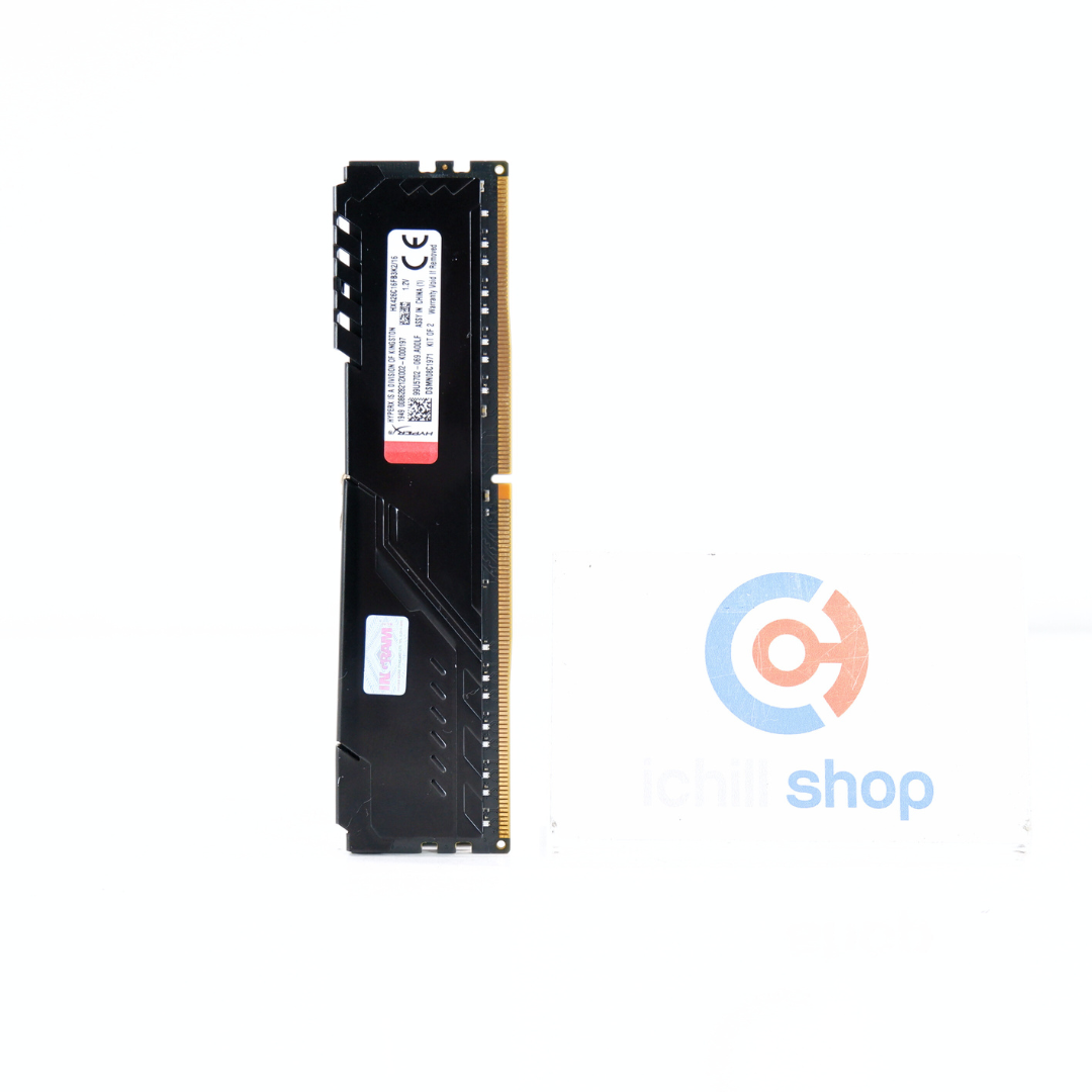 RAM (แรม) KINGSTON HYPER X FURY DDR4 8GB 2666MHz BLACK P16600