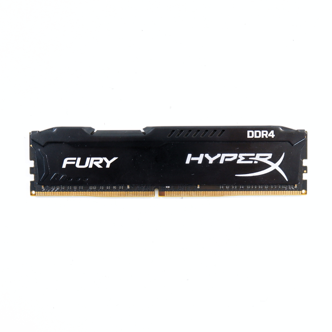 RAM (แรม) KINGSTON HYPER X FURY DDR4 8GB 2666MHz (BLACK) P16601