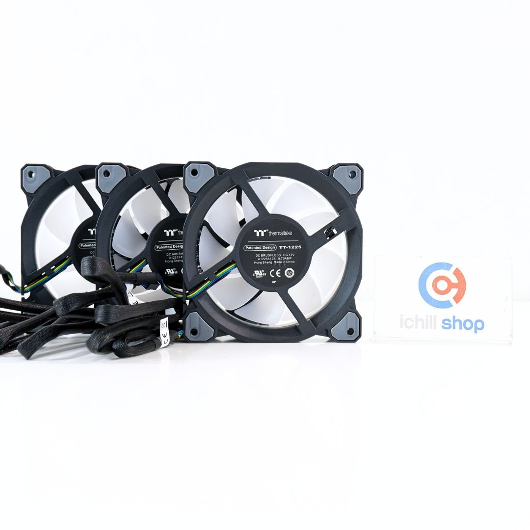 CASE FAN (พัดลมเคส) THERMALTAKE RIING QUAD 12 RGB RADIATOR FAN TT ...