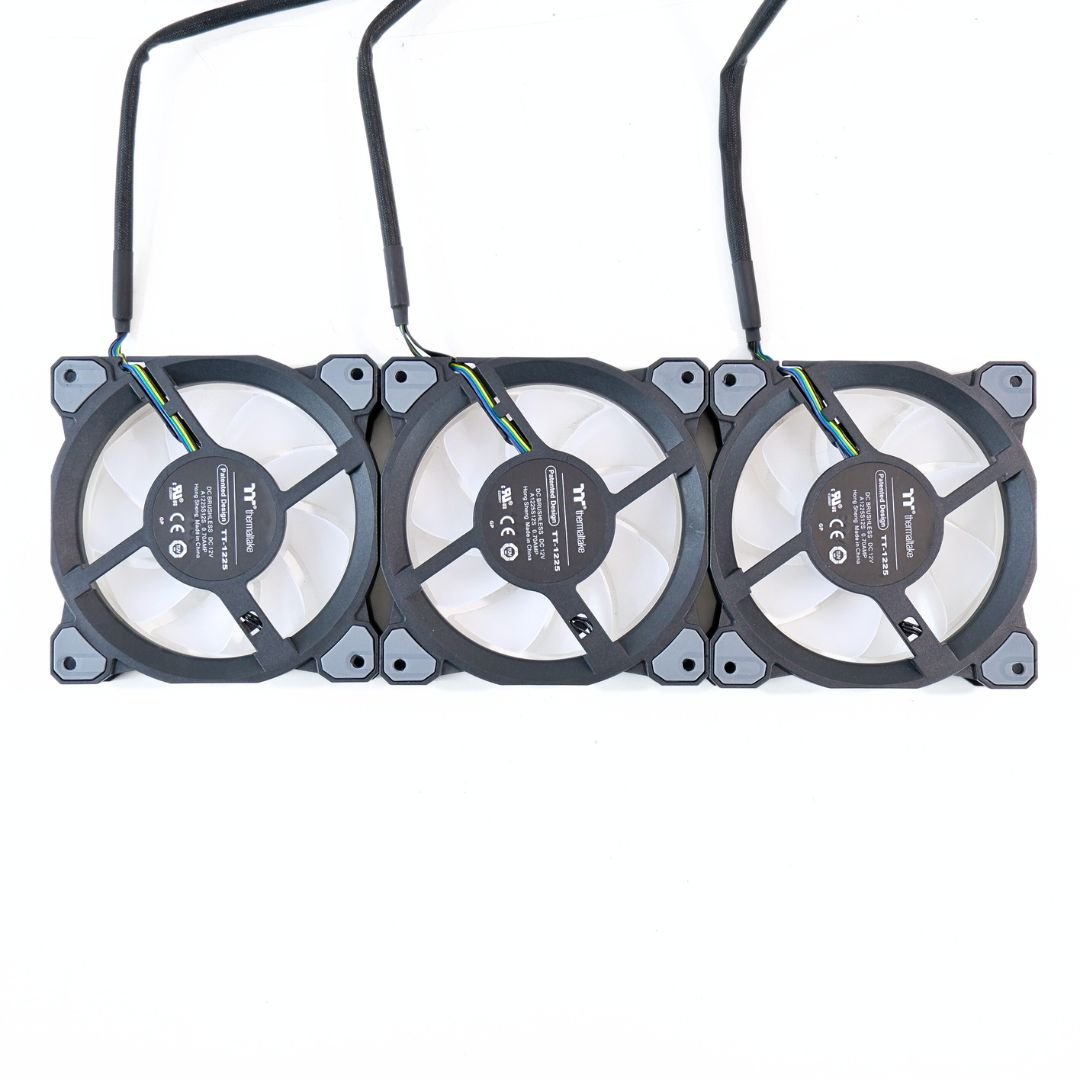 CASE FAN (พัดลมเคส) THERMALTAKE RIING QUAD 12 RGB RADIATOR FAN TT ...