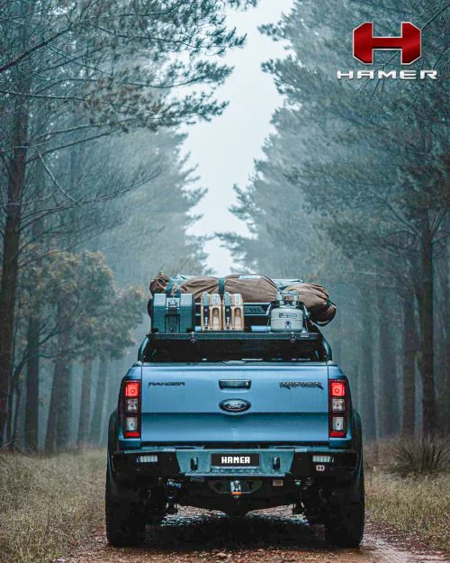กันชนหลัง HAMER รุ่น M-SERIES REAR BUMPER FOR FORD RANGER RAPTOR