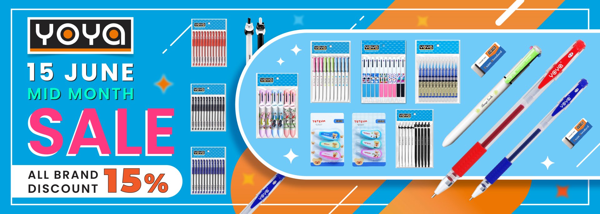 YOYA STATIONERY บริษัท เครื่องเขียน และอุปกรณ์สำนักงานคุณภาพ
