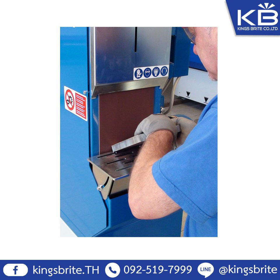 VERTICAL ABRASIVE BELT GRINDING MACHINE GECAM FINTEC 334