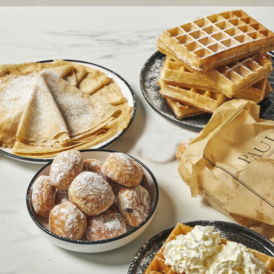 A delicious selection of PAUL's dessert treats to end your day, treat ...