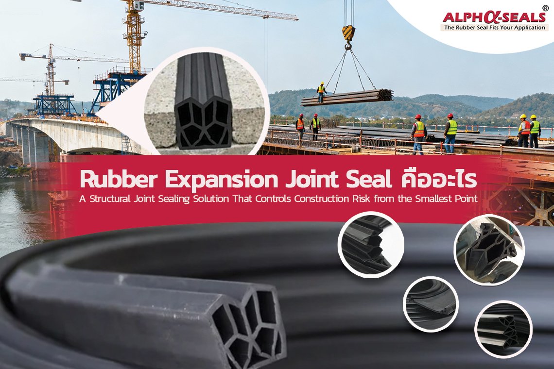 Rubber Expansion Joint Seal for Structural Movement Control