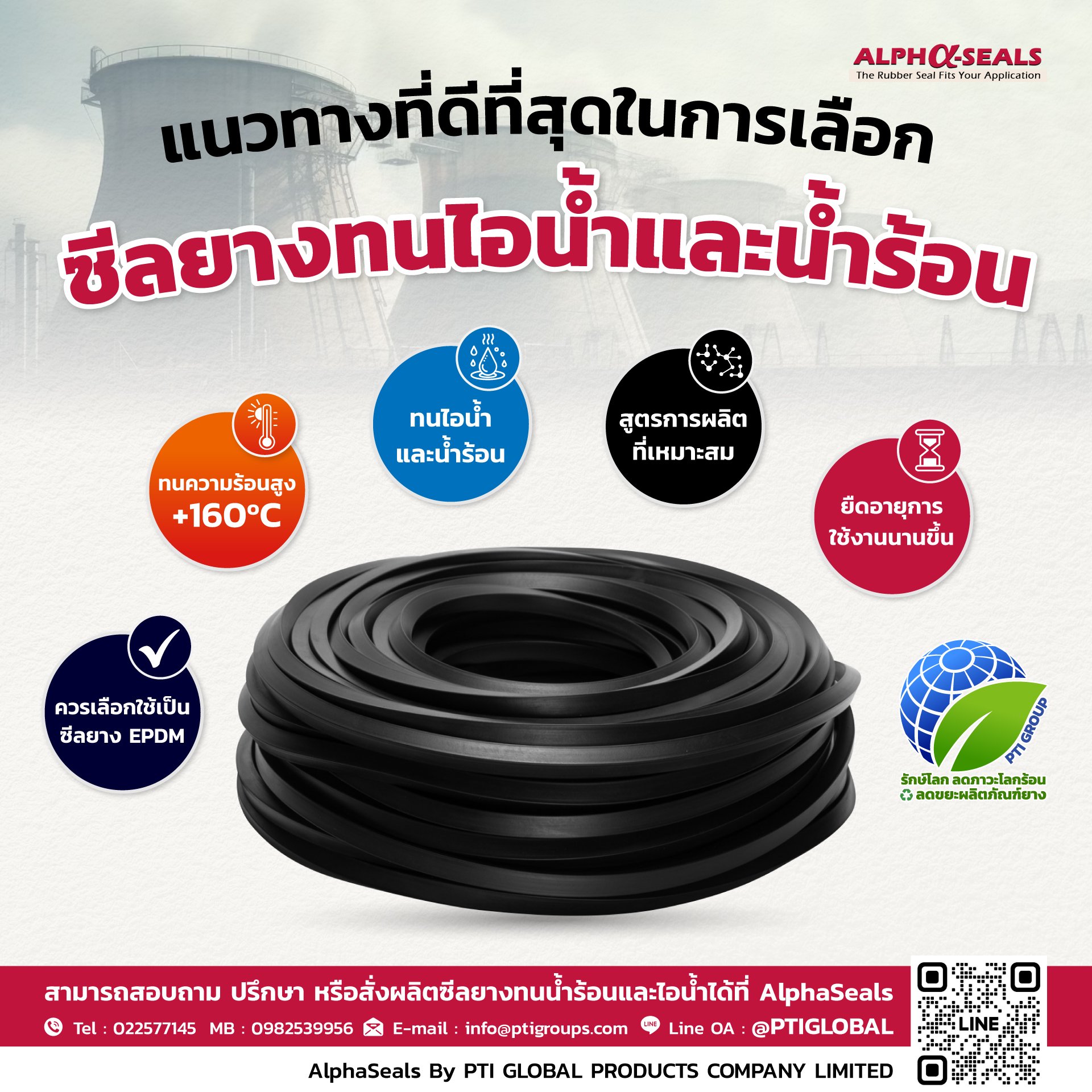 Best Practices for Choosing Steam and Hot Water Resistant Rubber Seals