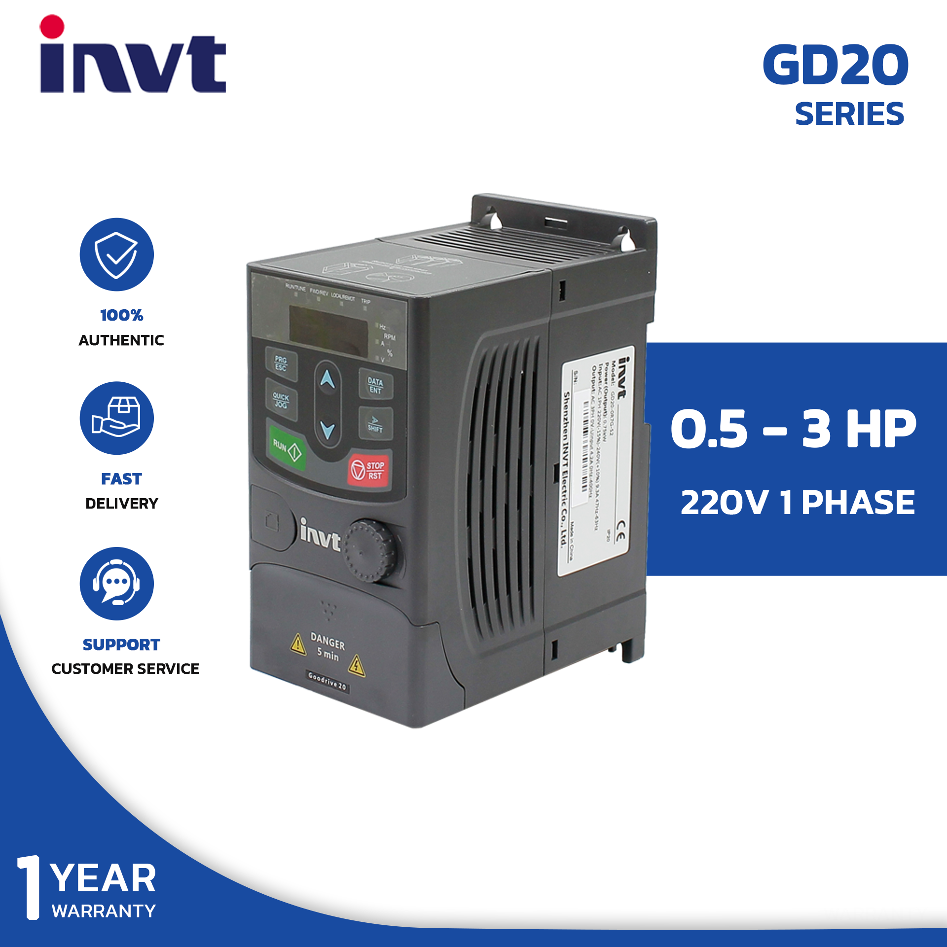 INVERTER INVT GD20 Series